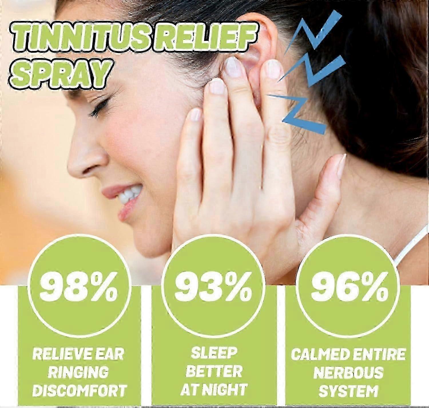1-3pcs Tinnitus Relief Spray, Ear Tinnitus Sprays, Tinnitus Relief for ...
