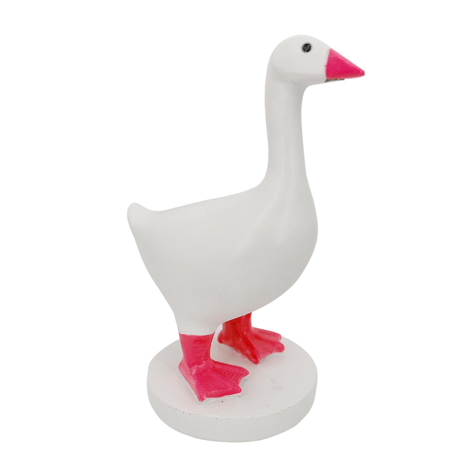 Magnetic Goose Key Holder Statue Holding Key Resin Duck Unique Cute ...