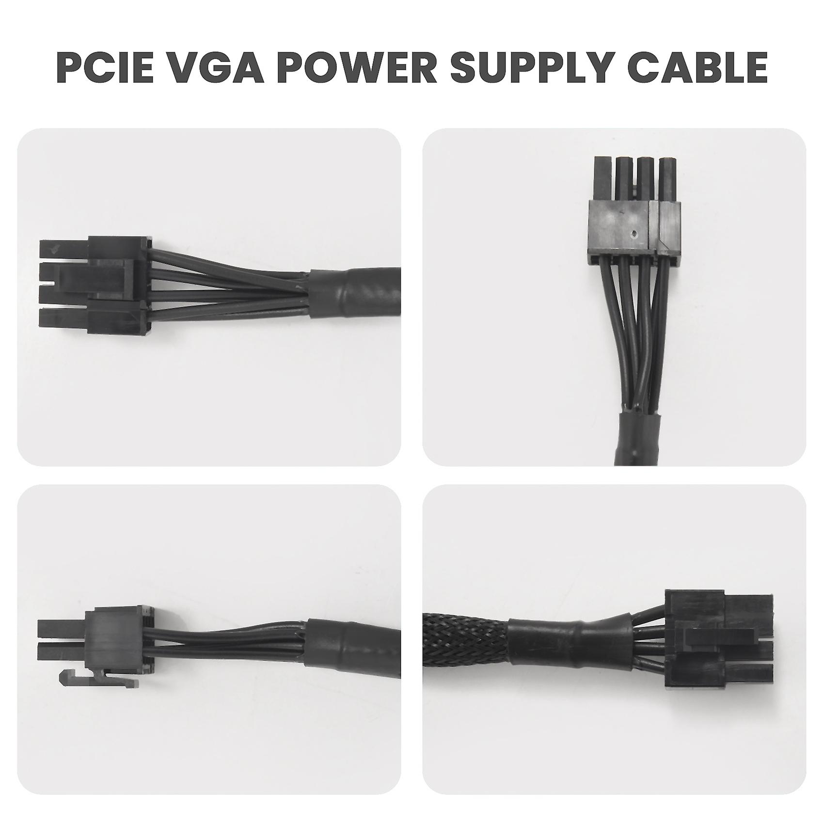 8 PIN TO 8 Pin (6+2) PCIE VGA Supply Cable Flex for EVGA Supernova 650 ...