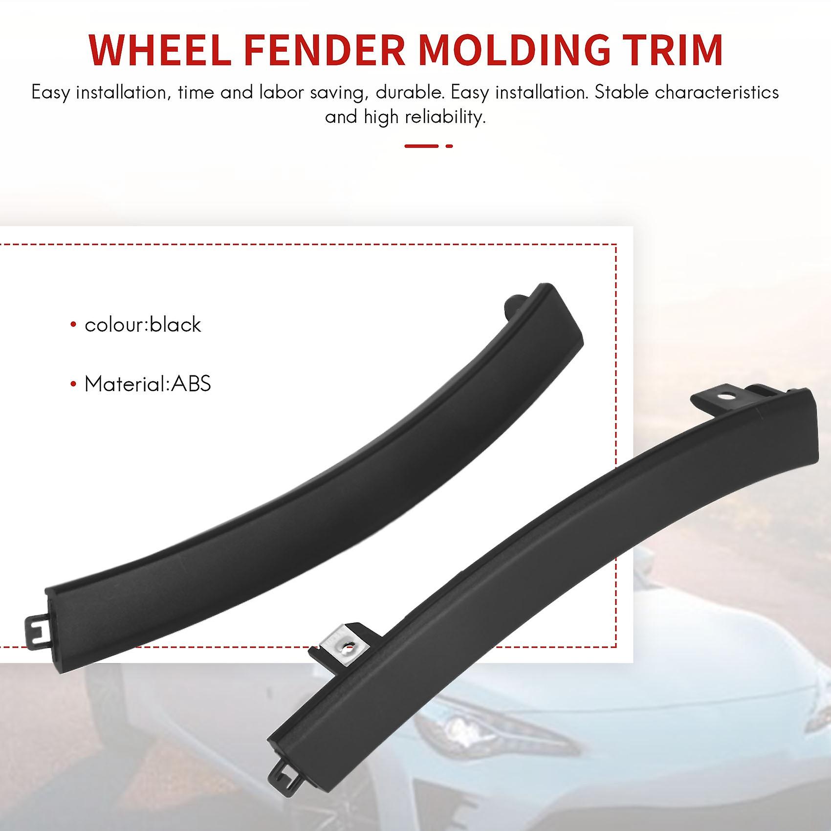 2Pcs Front Bumper Wheel Fender Molding Trim Compatible 2007-2011 71108 ...