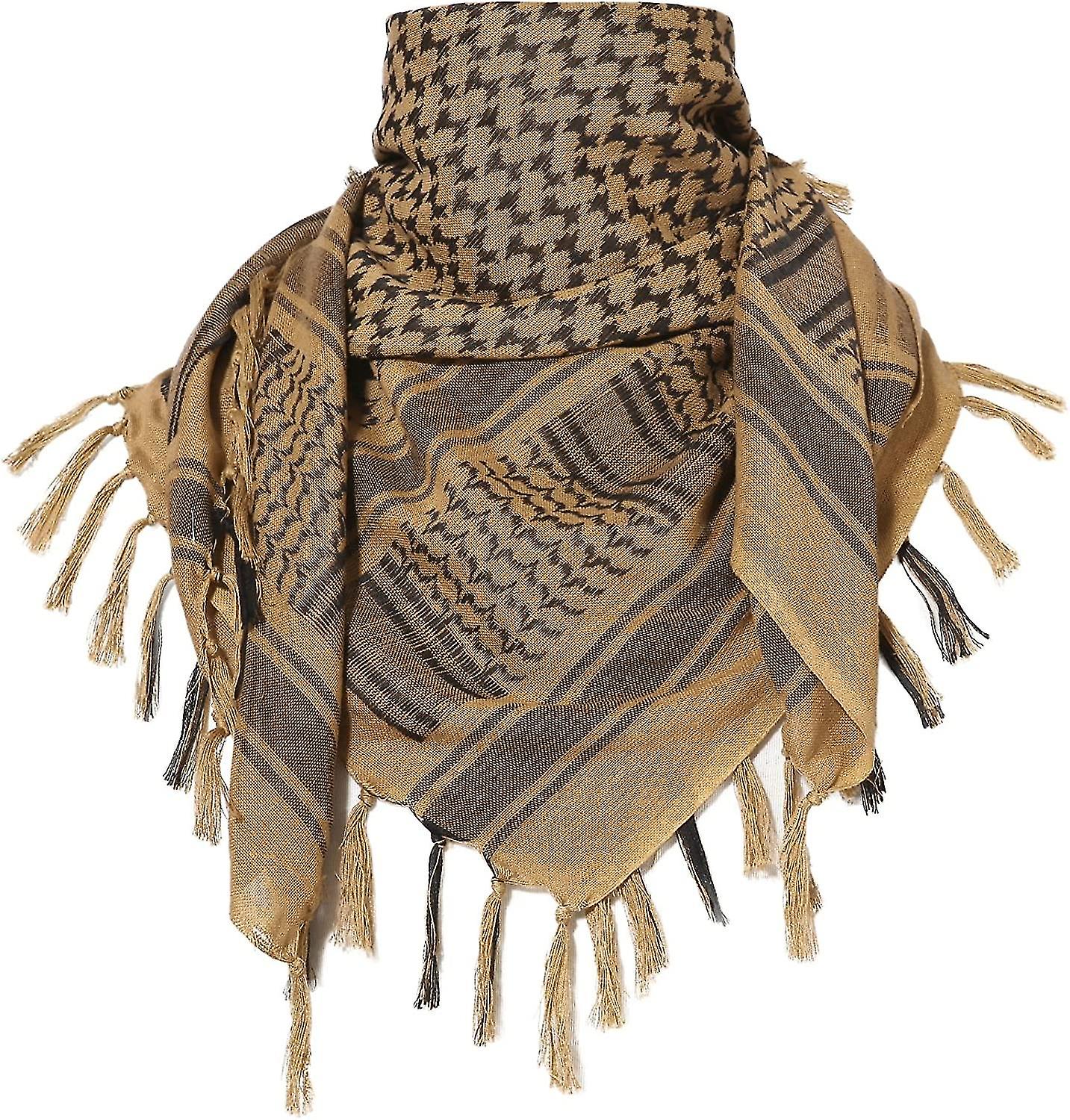 Tactical Desert Shemagh Keffiyeh Arab Tessel Scarf Wrap | Fruugo NO