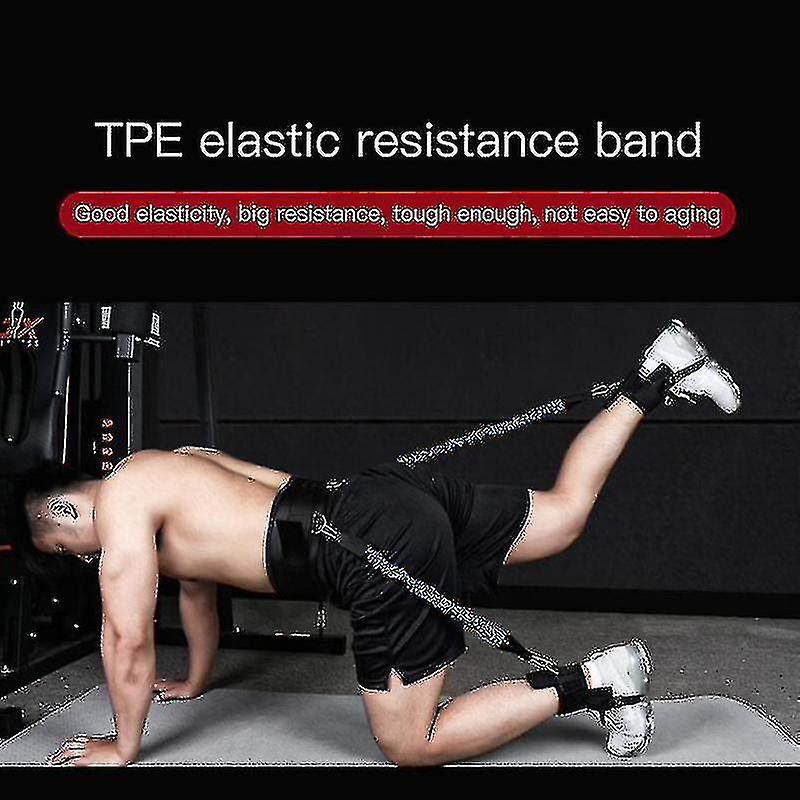 Resistance Band Bungee Latex Acceleration Speed Cord Trainer Set til ...