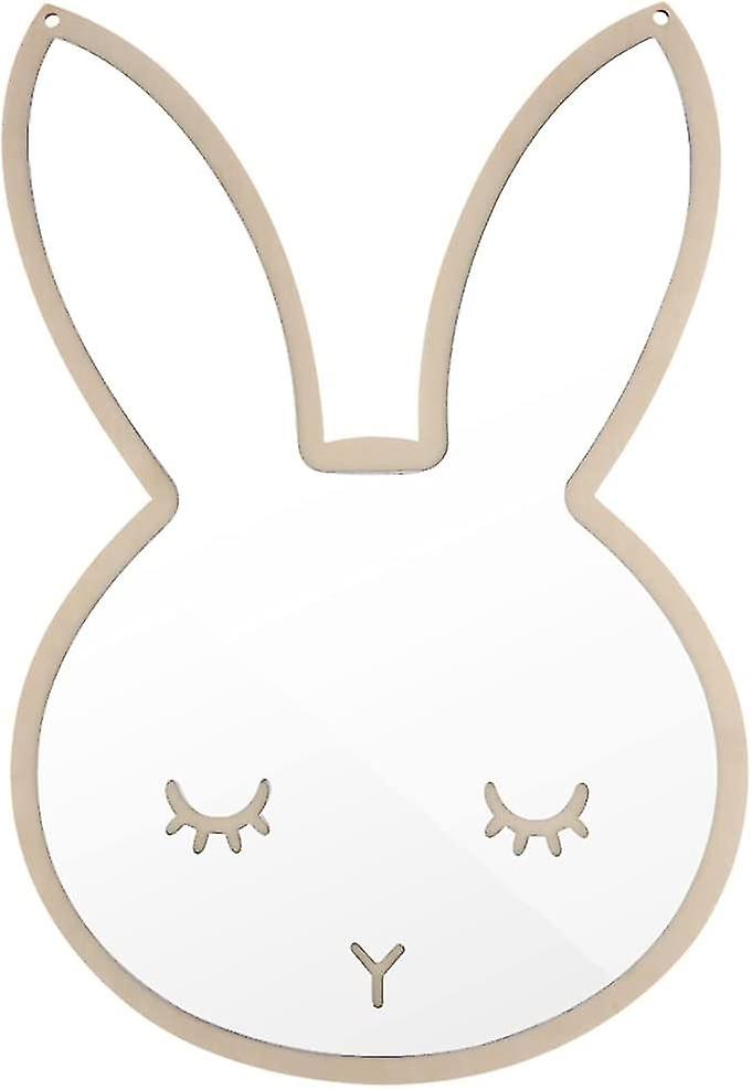 Rabbit Mirror Decoration For Children's Bedroom | Fruugo UK