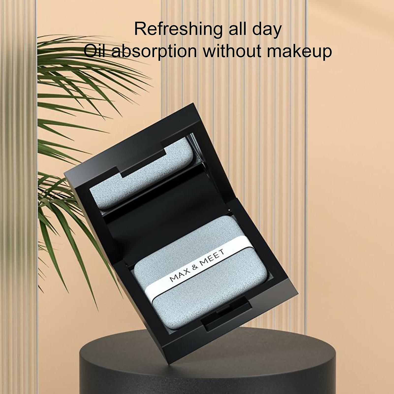 1 Set Face Blotting Paper Double-sided Soft with Mirror Delicate ...