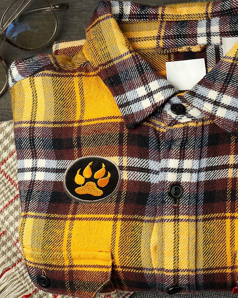 Patch / iron-on patch - Wolf's Paw's Claw - orange - Ø3,6cm - Iron-on ...