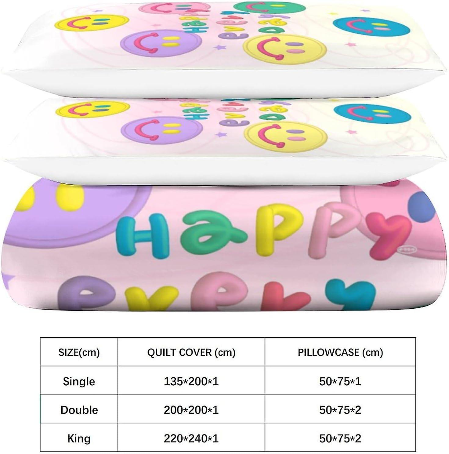 ARIJORJA smiley face 3D Cartoon Effect for Childrens And Adults Printed ...