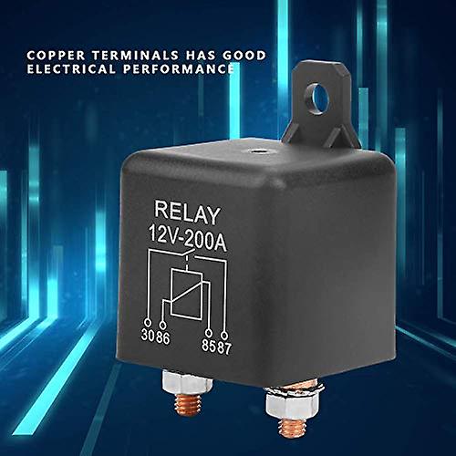 Heavy Duty Car Relay Car Starter Relay On/Off Switch For WM686 12V 4 ...