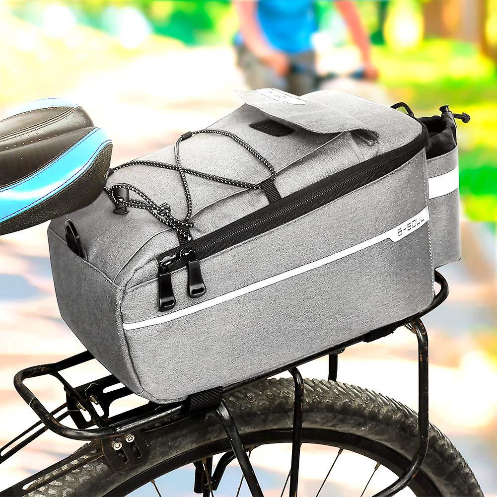 Bicycle Pannier Rack Bag, 10 L Bicycle Bags for Pannier Rack, Insulated ...