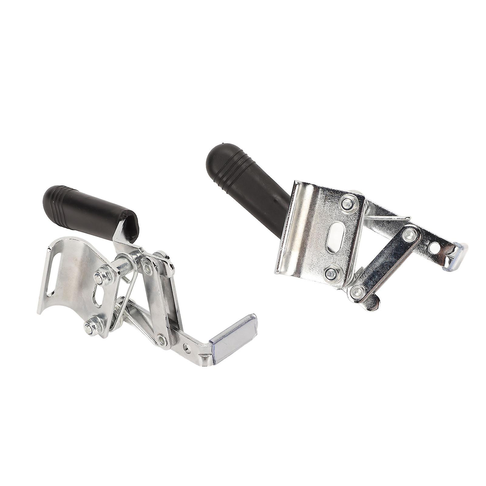 2pcs Wheelchair Brakes Steel Side Mount Assembly Manual Sensitive ...