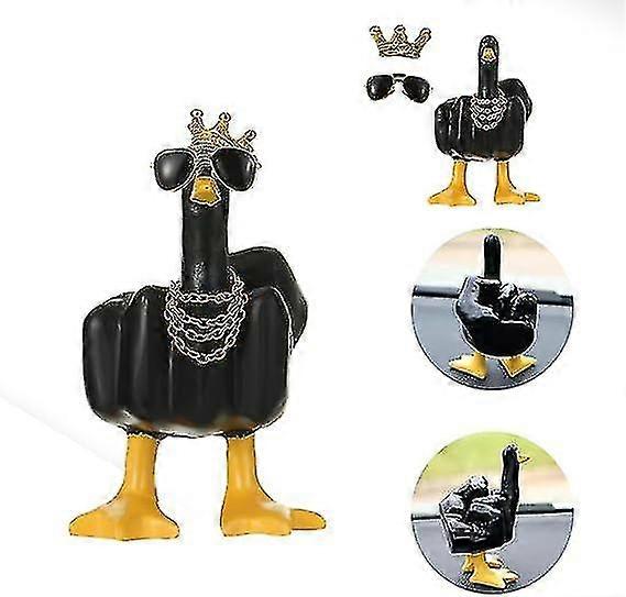 Middle Finger Gifts, Middle Finger Duck Statue, Novelty Finger Duck ...