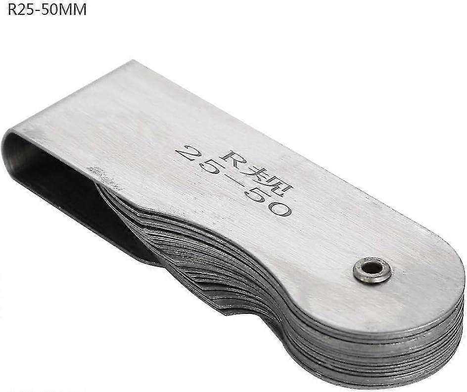 Stainless Steel Radius Fillet Gauge Internal External Concave Convex ...