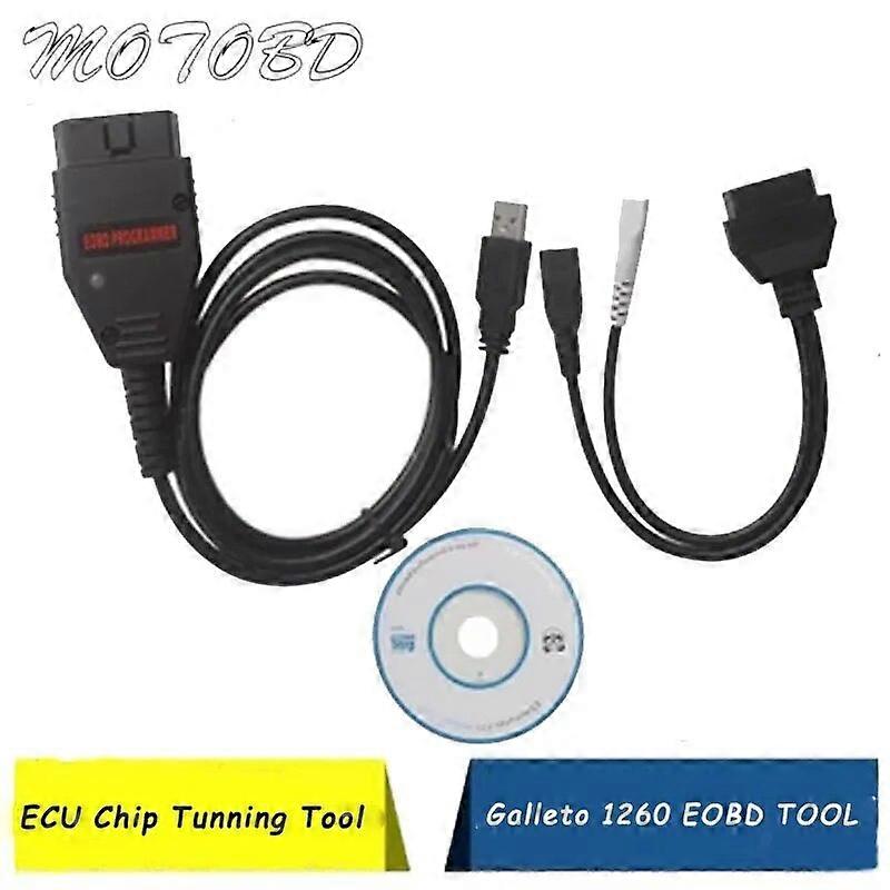 Galleto 1260 EOBD/OBD2/OBDII ECU Flasher 1260 ECU Chip Tuning with FTDI ...