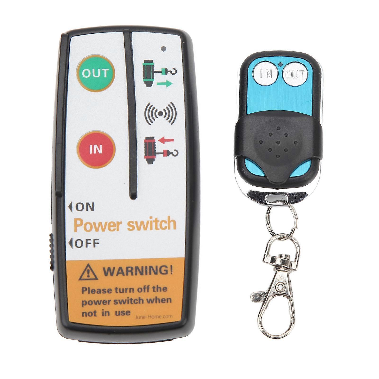 Wireless Winch Remote Control Kit 12V 24V Fast Response 50 Feet ...