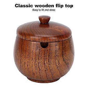 Wood Condiment Jar, Sour Jujube Wood Condiment Jar Japanese Safe ...