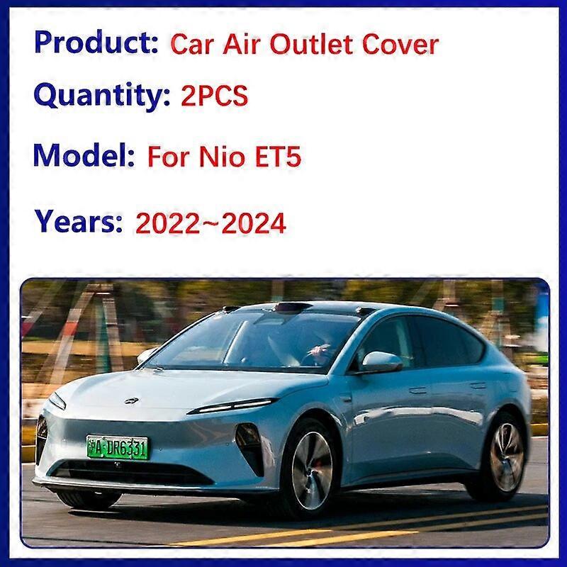 Car Air Outlet Covers For Nio ET5 Accessories 2022 2023 2024 Under Seat ...