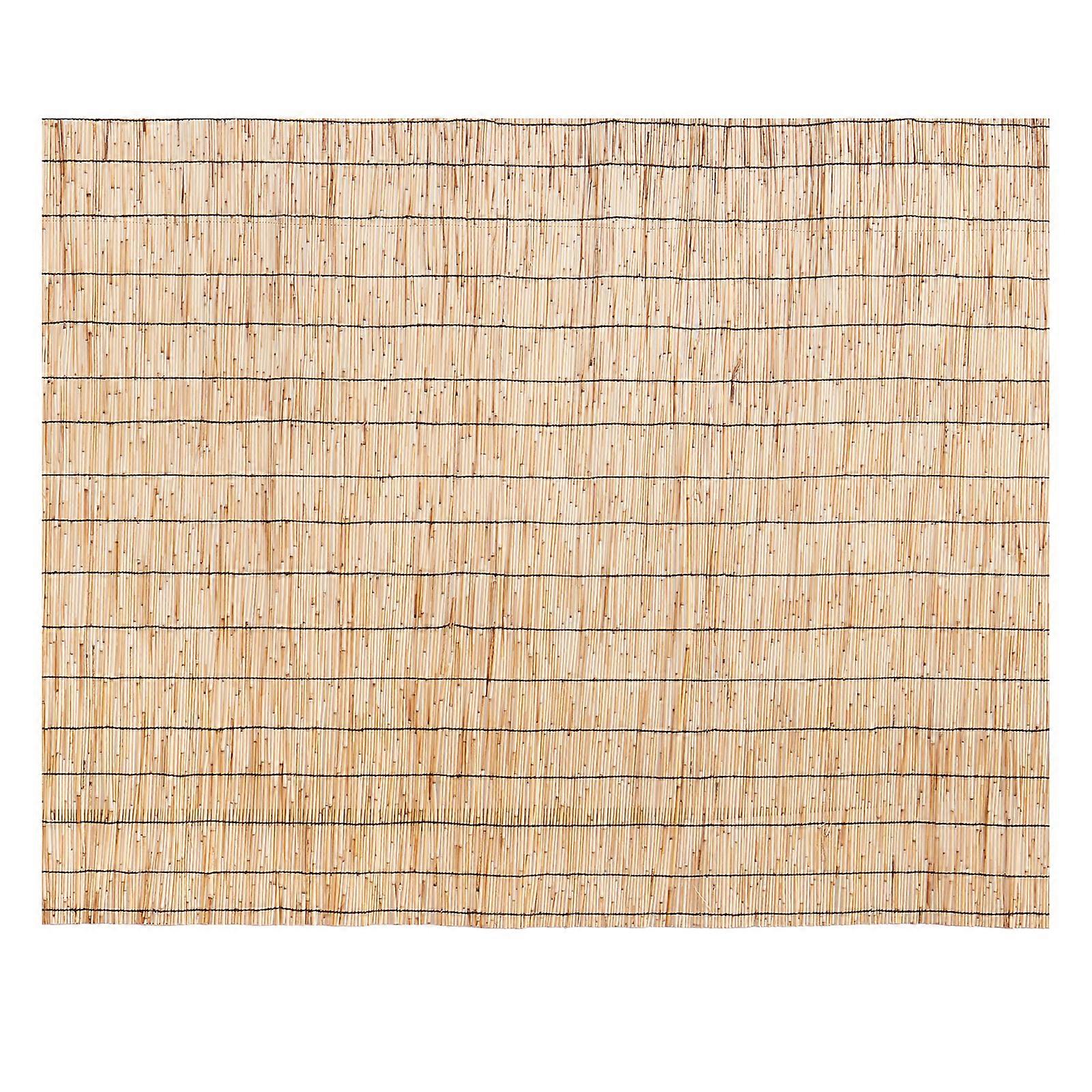 Natural Reed Fencing, 4 ft x 16.4 ft, 2 Pack Balcony Reed Fence Roll ...