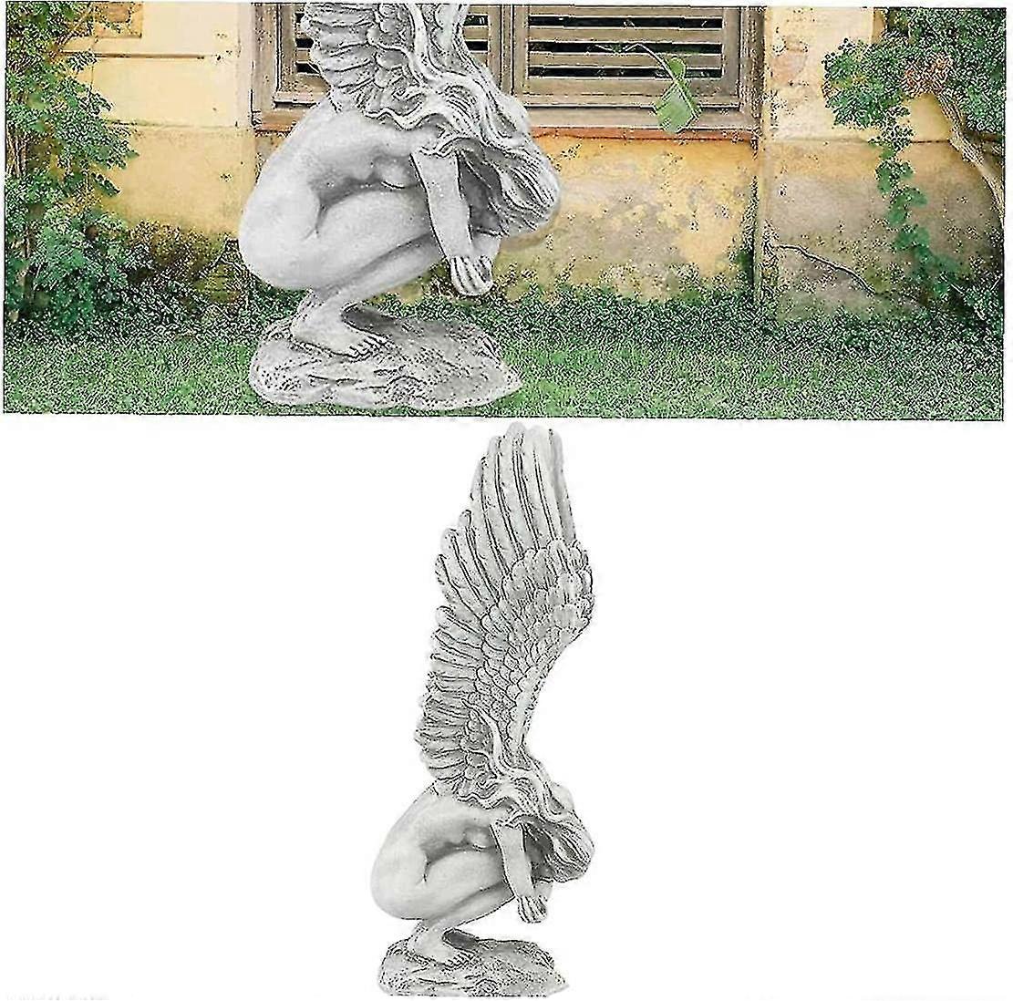 2023 - Angel Statue Ornament Redemption Angel Sculpture Art Angel Wings ...