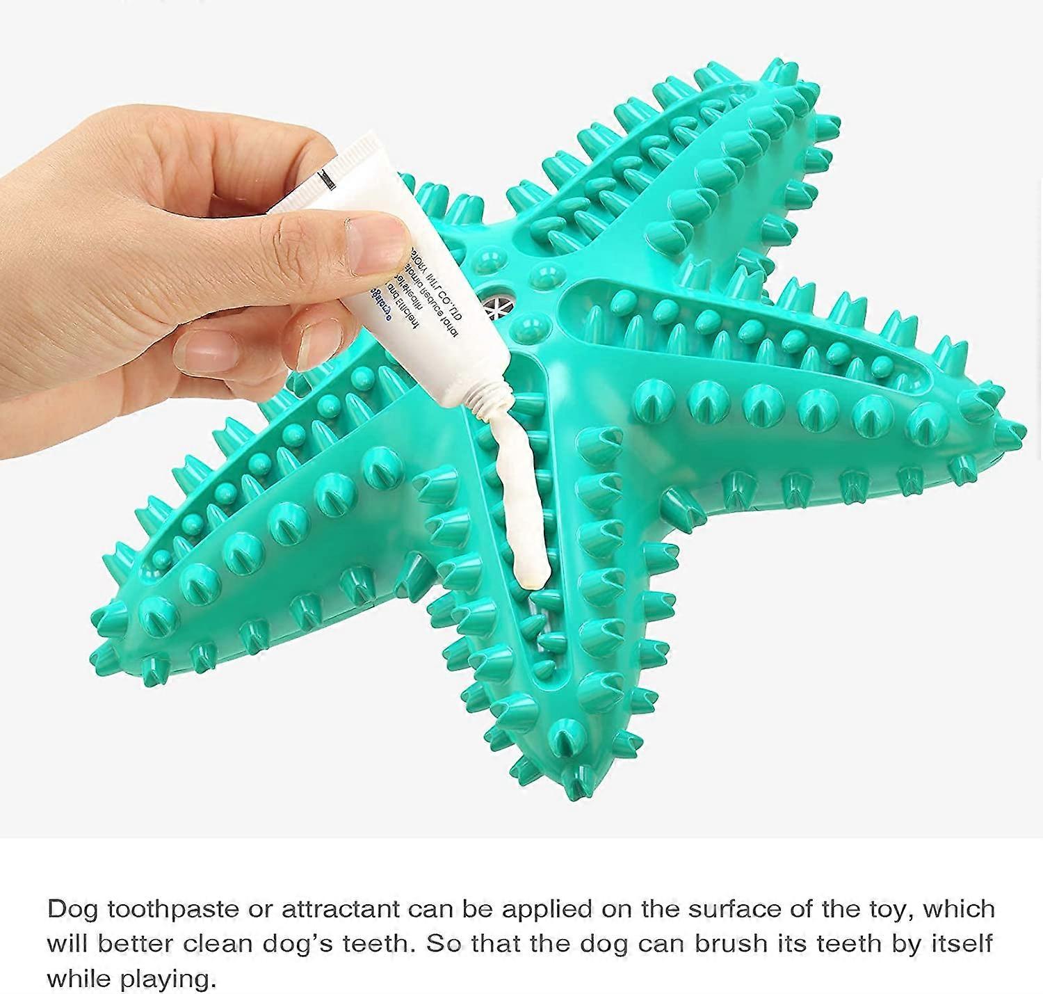 Dog Toys for Aggressive Chewers, Dog Teething Cleaning Toothbrush Toy ...