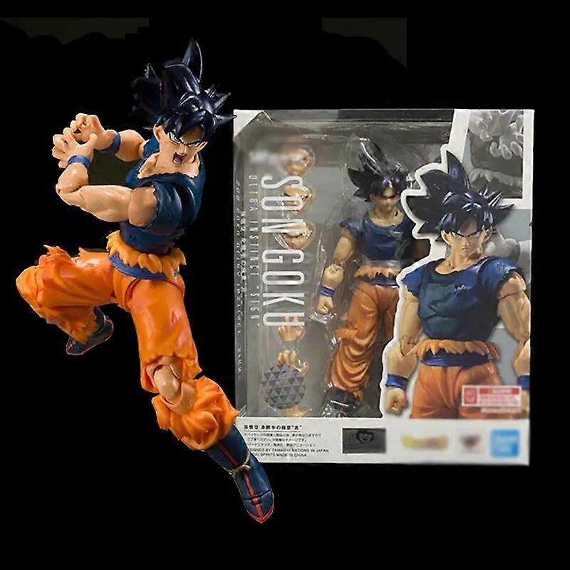 16cm Shf Anime Dragon Ball Super Figures Son Goku Ultra Instinct Pvc ...