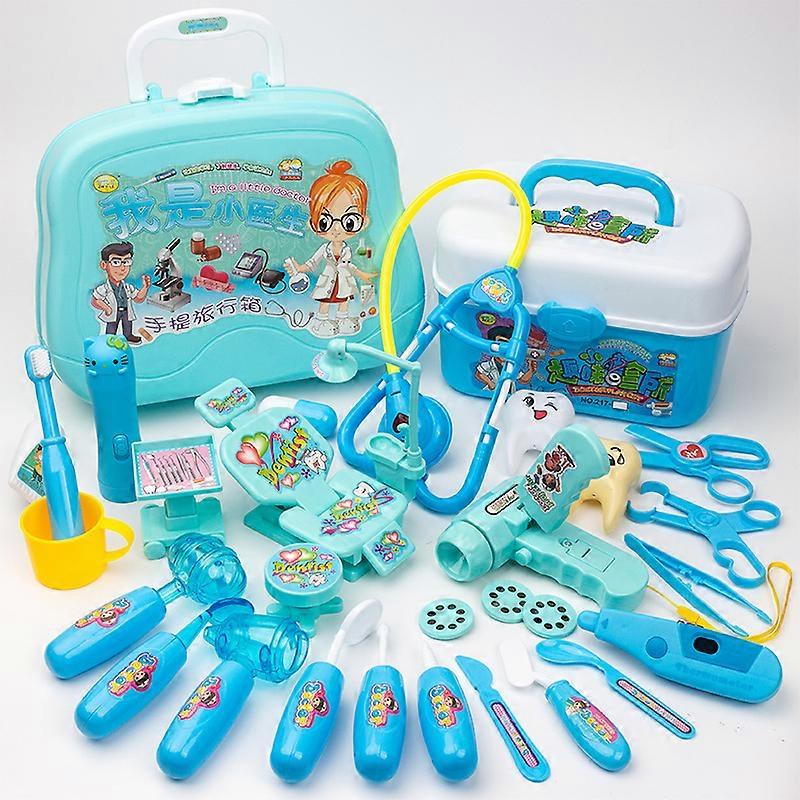 28 Pcs Pretend Play Doctor Educational Toys for Children Medical ...