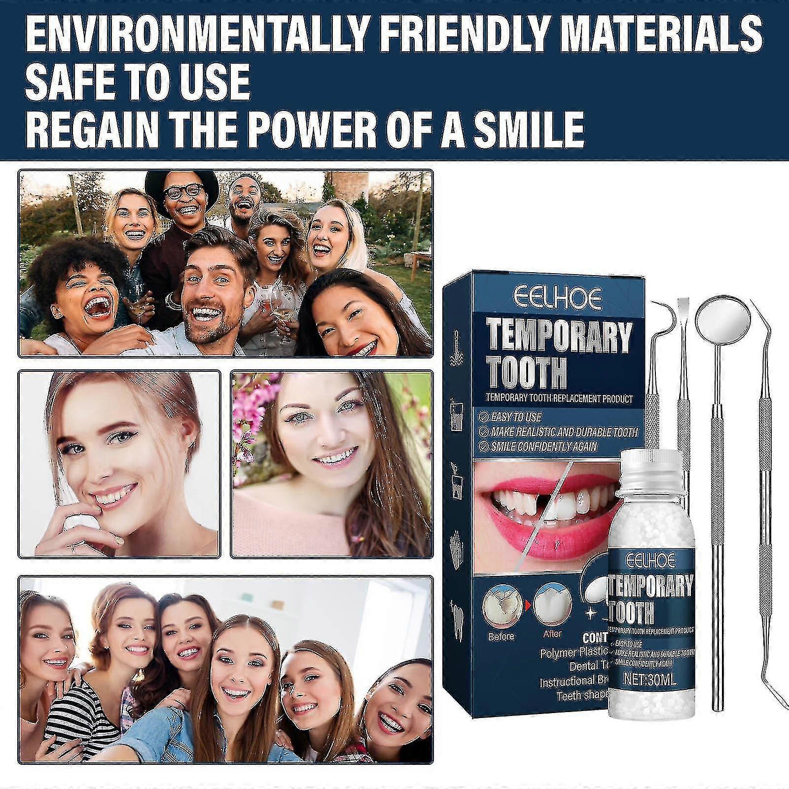 Dental Filling Kit Temporary Tooth Filling Material Missing Tooth ...