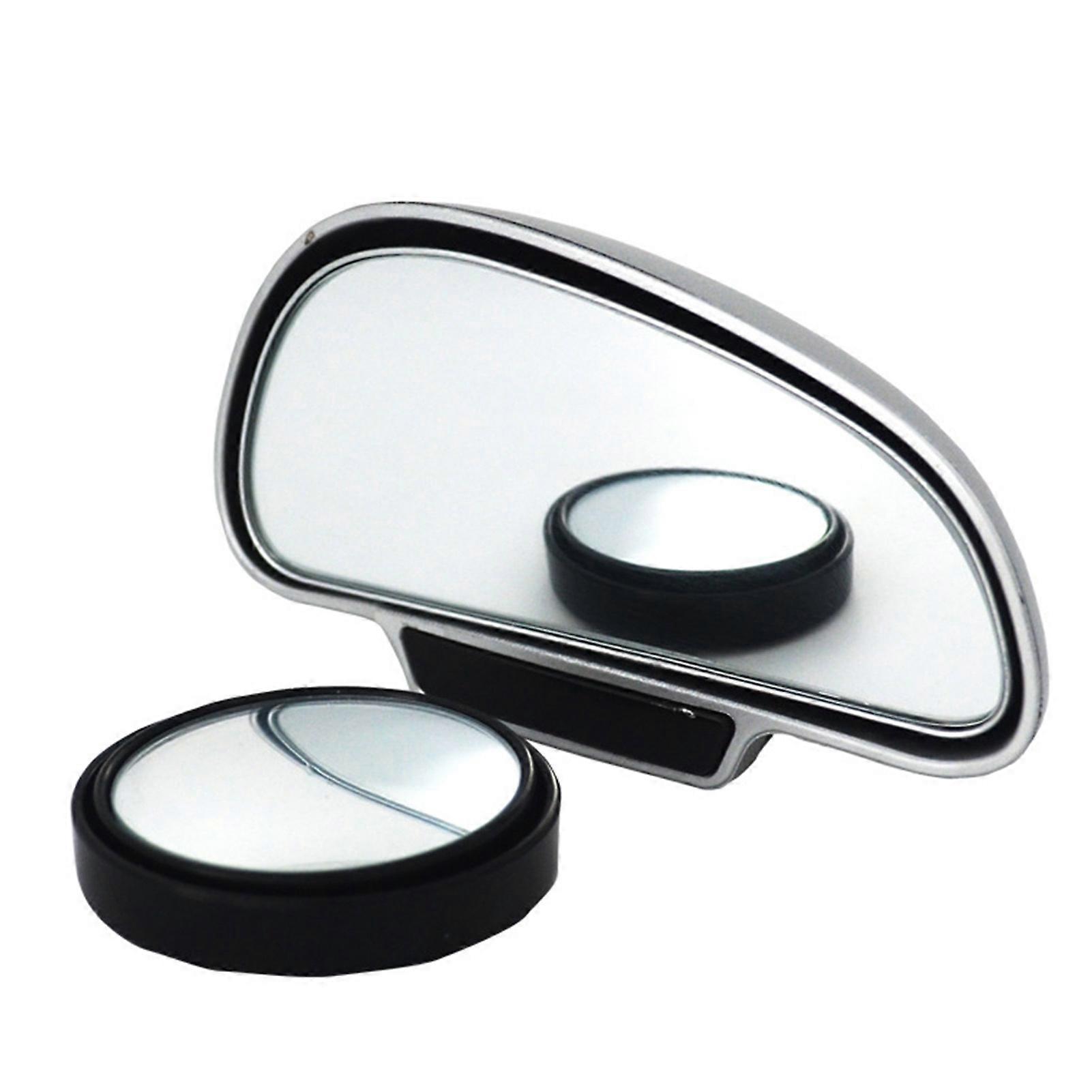 Convex Glass Auxiliary Mirror Car Rear View Mirrors Blind Spot Dead ...