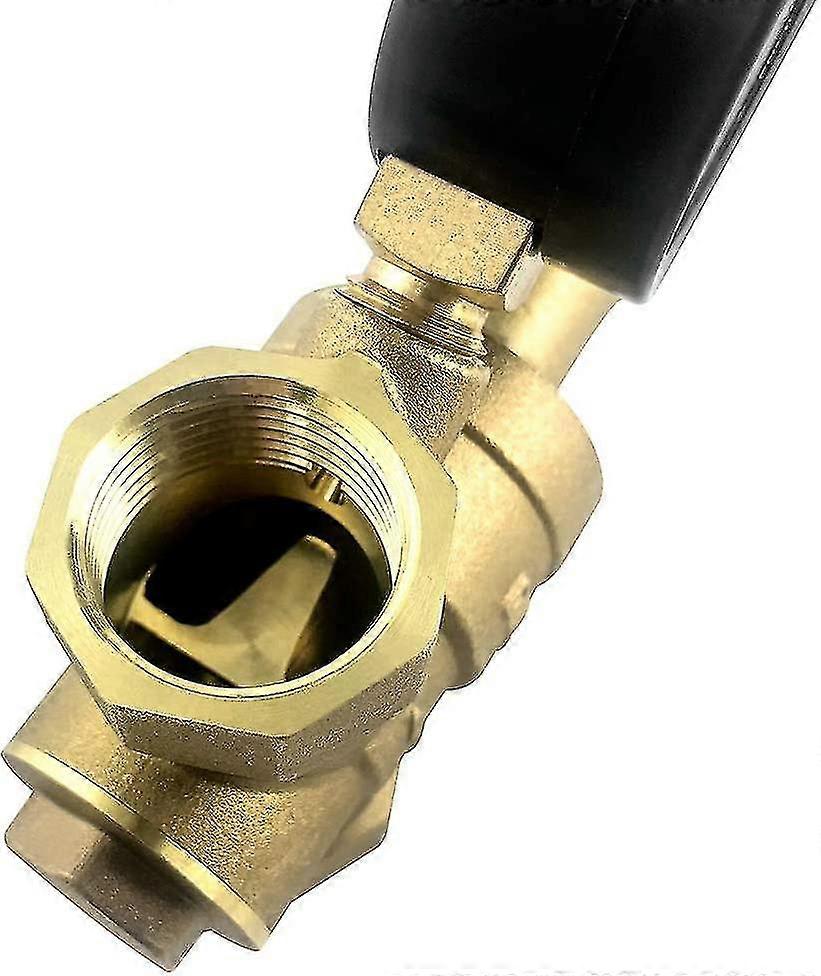 Water Pressure Regulator Brass - Adjustable Pressure Reducer Valve W ...