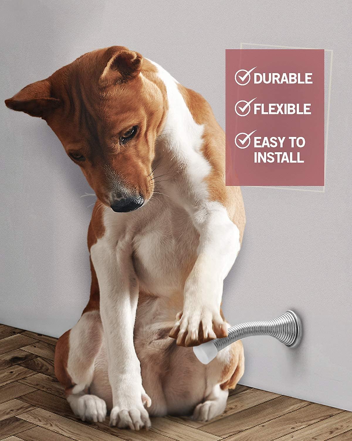 Spring Door Stopper | Flexible Heavy Duty Door Stop For Home And Office ...