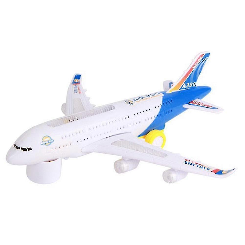 Electric Kids Action Toy Airplane Plane With Lights And Sounds Toy ...