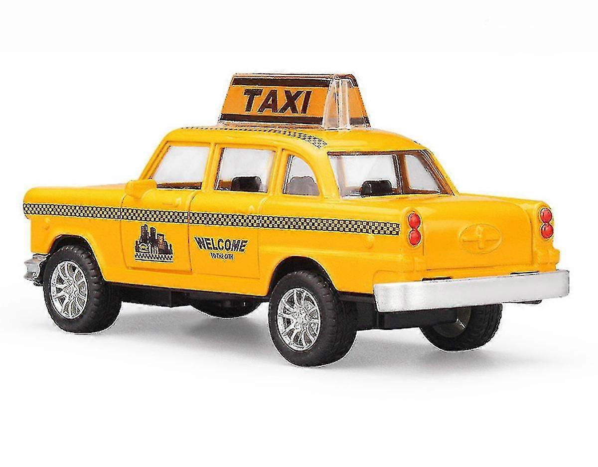 Taxi Car Toy For Kids, Yellow Cab New York City Taxi Cab Toy Diecast ...