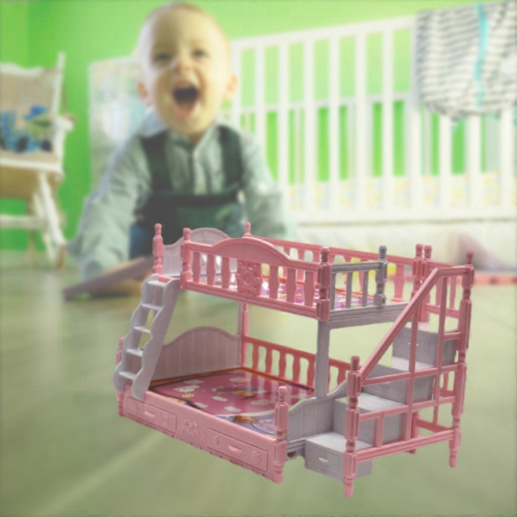 Realistic for Doll House Bunk Beds Lovely Detachable Princess Bed ...