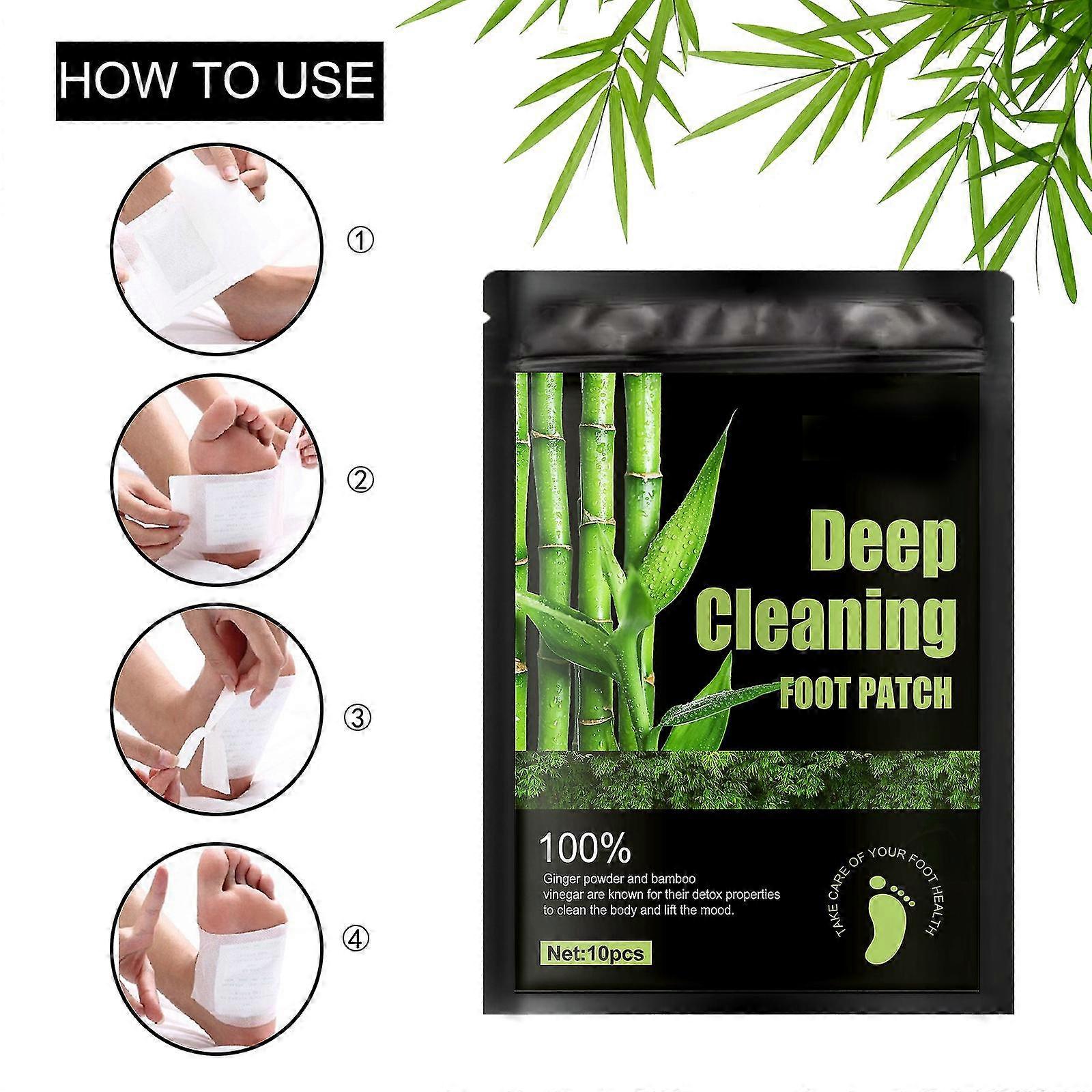 Deep Cleaning Foot Patch Detoxify Relieve Stress Improve Sleeping Foot ...