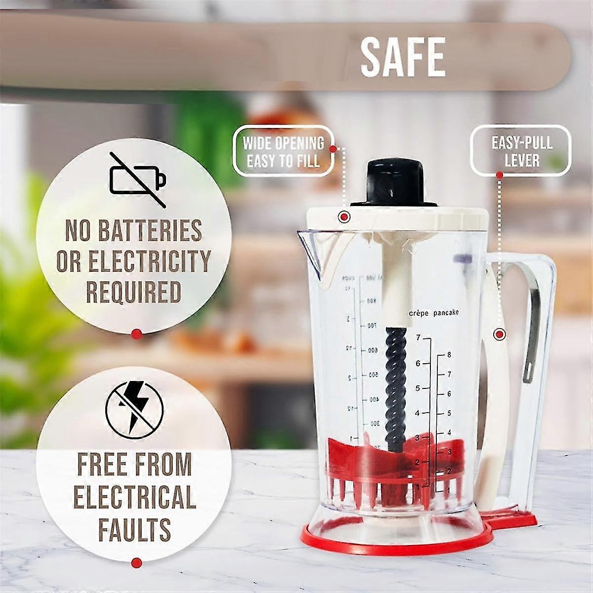 Batter Mixer And Dispenser -pancake Batter Dispenser - Pancake ...