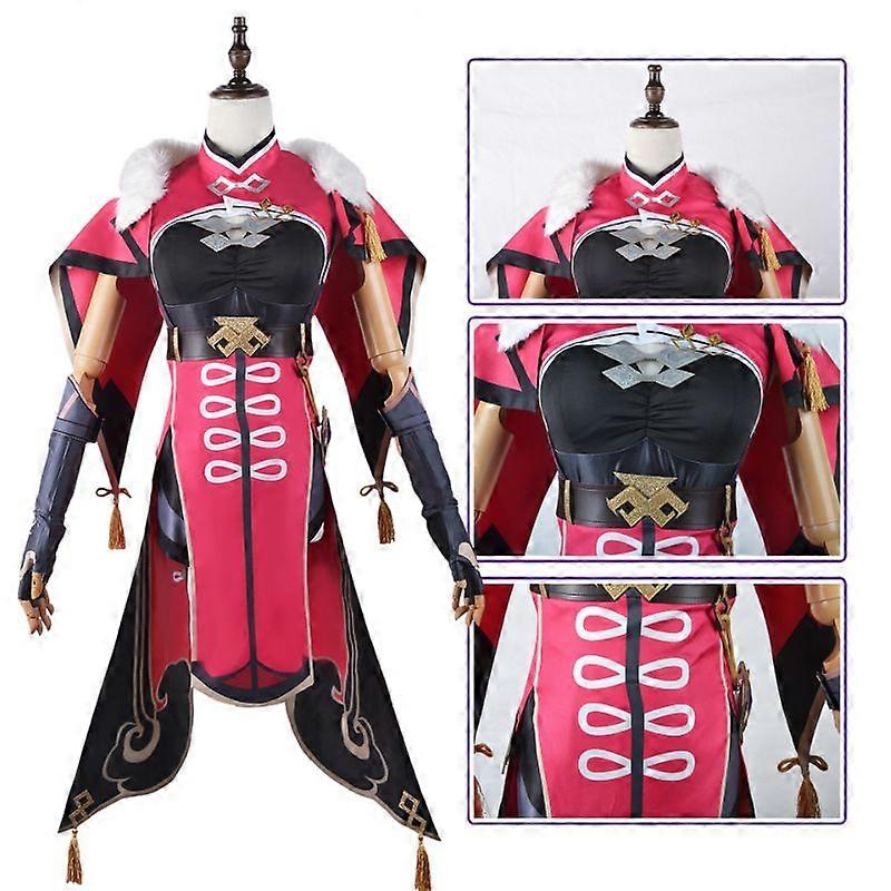 Beidou Cosplay Genshin Impact Costume Uncrowned Lord of The Ocean Bei ...