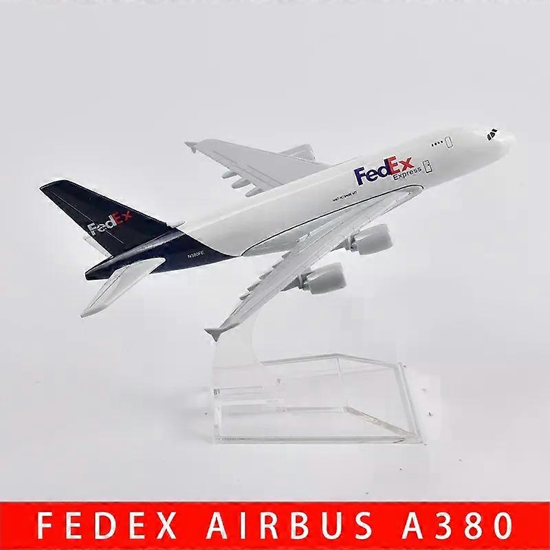 16cm A380 FEDEX EXPRESS Airline Airplane Model Planel Airplane Diecast ...