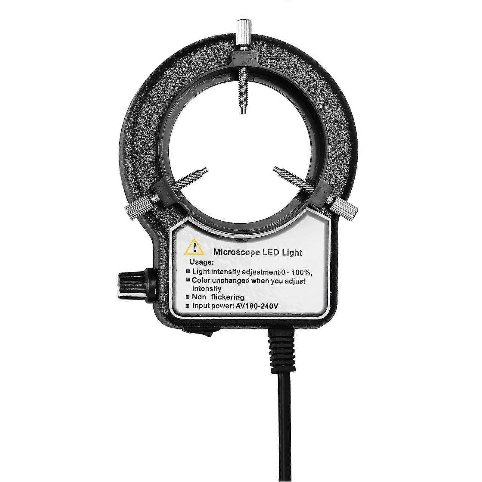 Adjustable Brightness Microscope Round LED Lamp for Enhanced ...