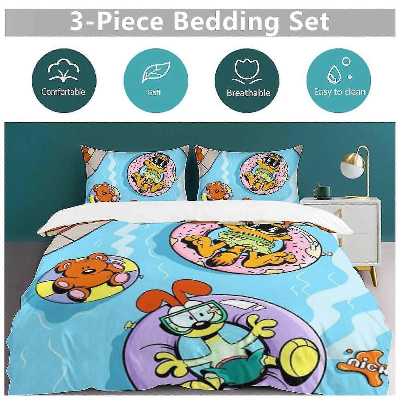 a2780 Bed Sheets The Garfield Bedding Set Duvet Cover Set ing Cartoon ...
