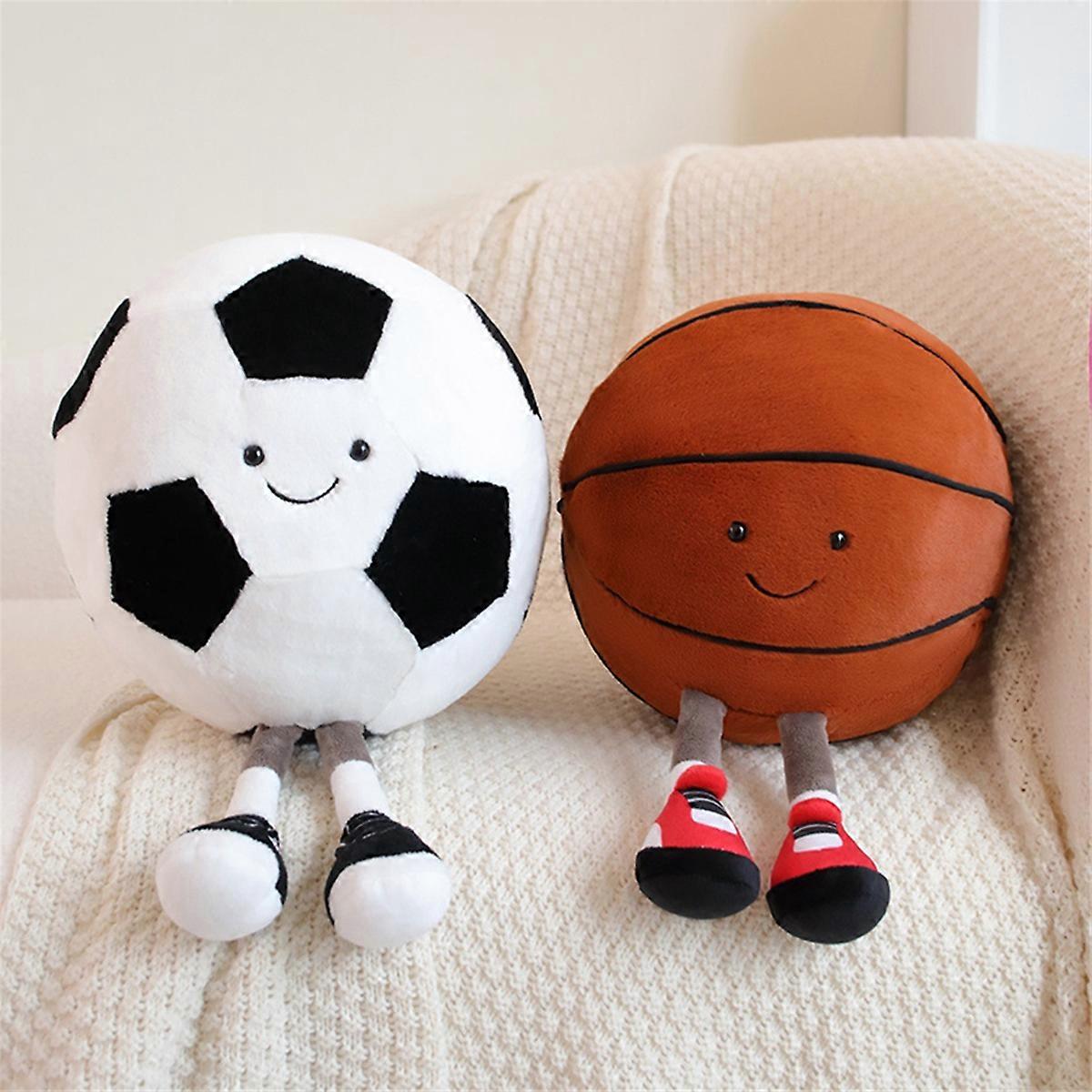Doll with feet plush doll toys Card love plush pillow Football | Fruugo UK