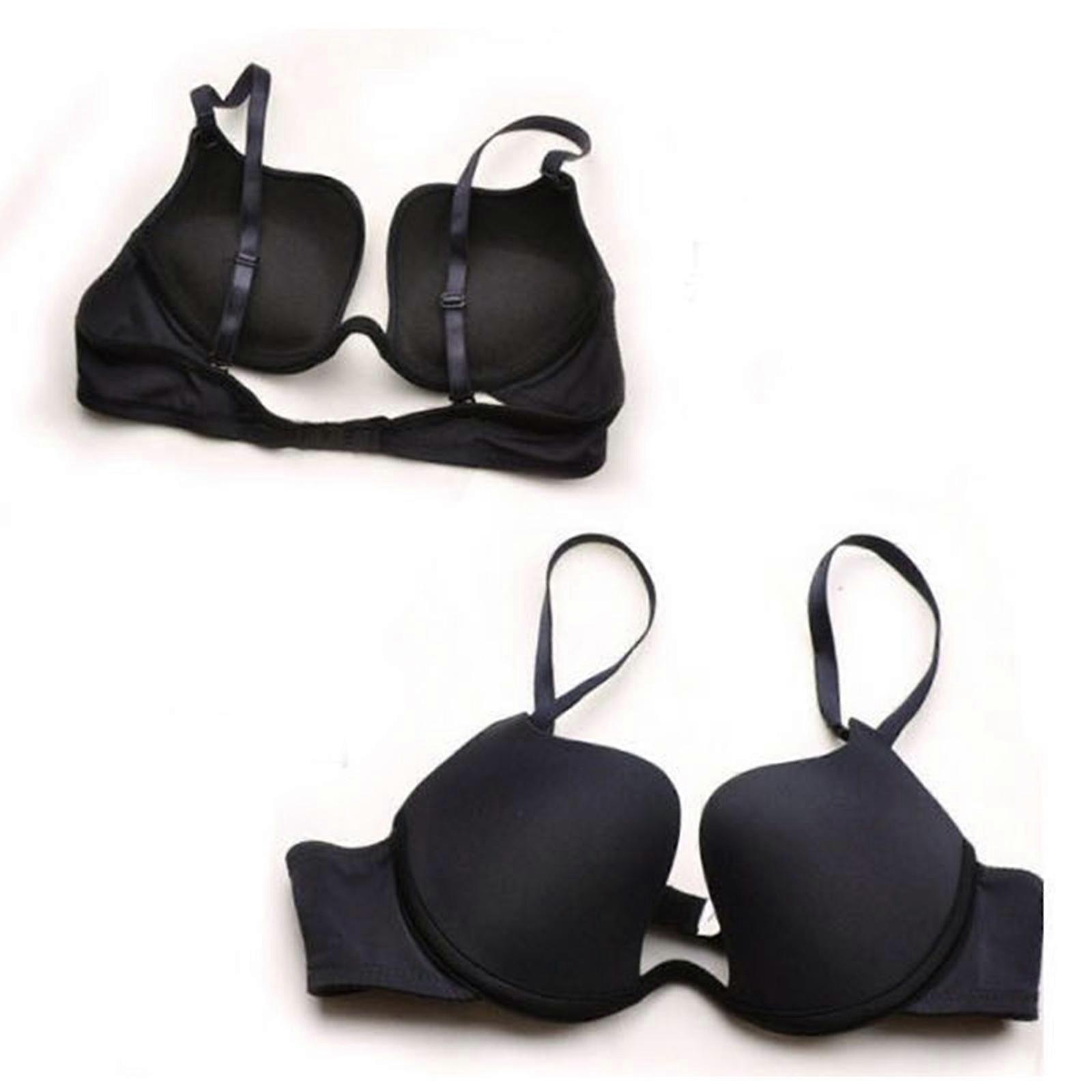 Plunge Bra Multi-Way Deep V Cleavages Convertible Plunging Bras Women ...