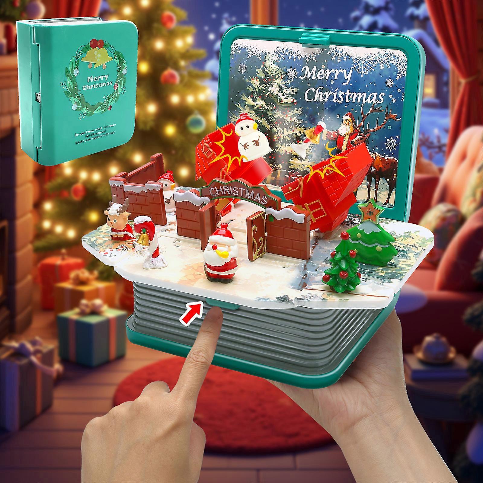 Engaging 3D Christmas Storybook with Playful Characters, Perfect for ...