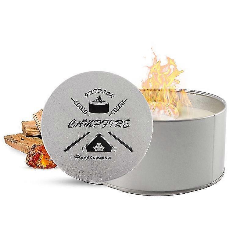Portable Campfire Candles Smokeless Compact Fire Pit For Hiking Picnic ...