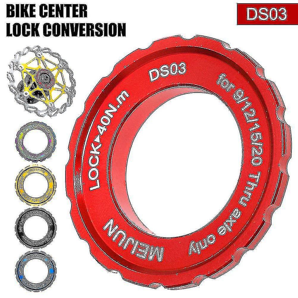 Bike Centerlock Lock Cover Aluminum Alloy High Strength Center Lock ...