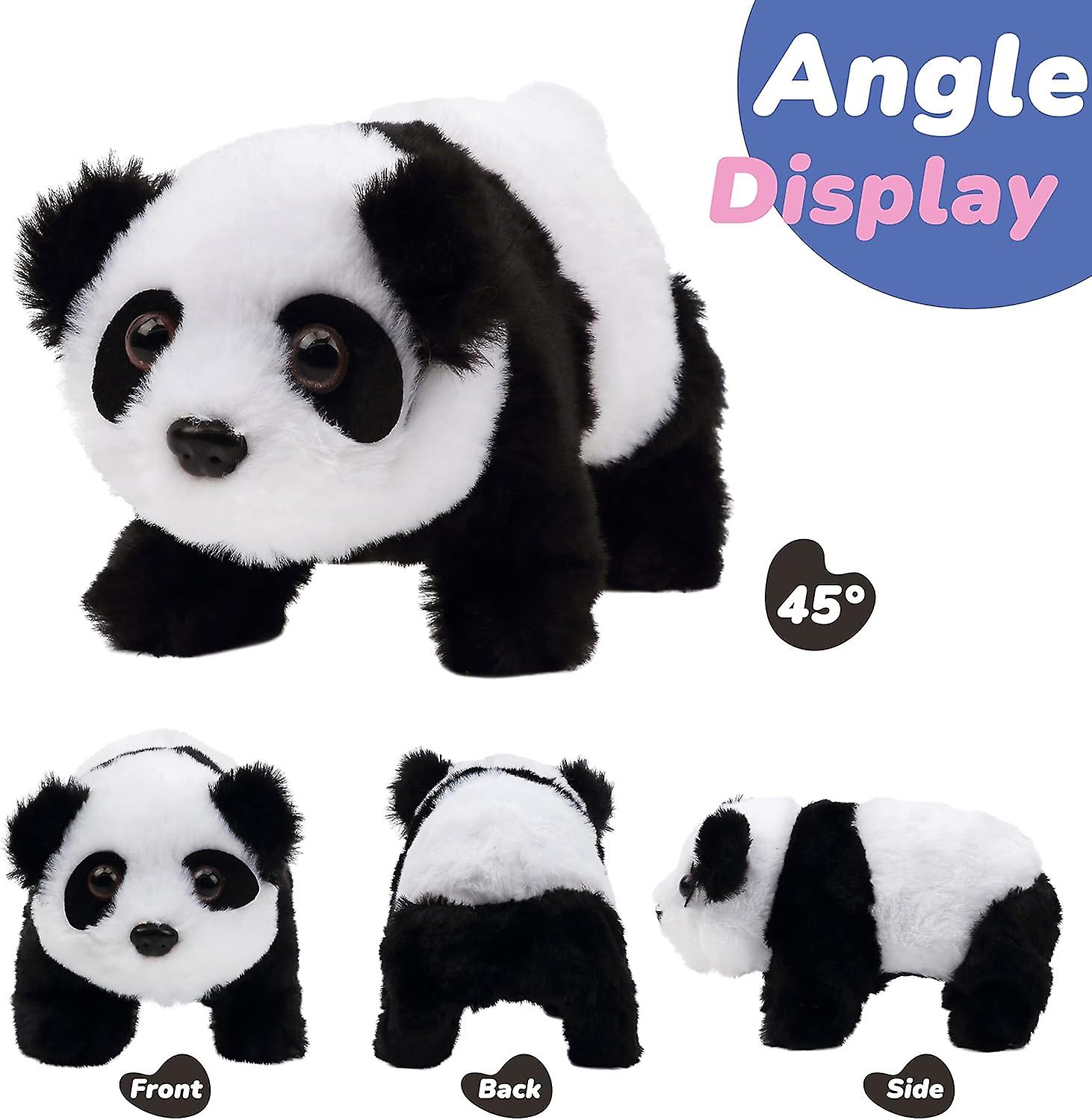Crawling Panda Interactive Electronic Pet Plush Toy With Sounds And ...