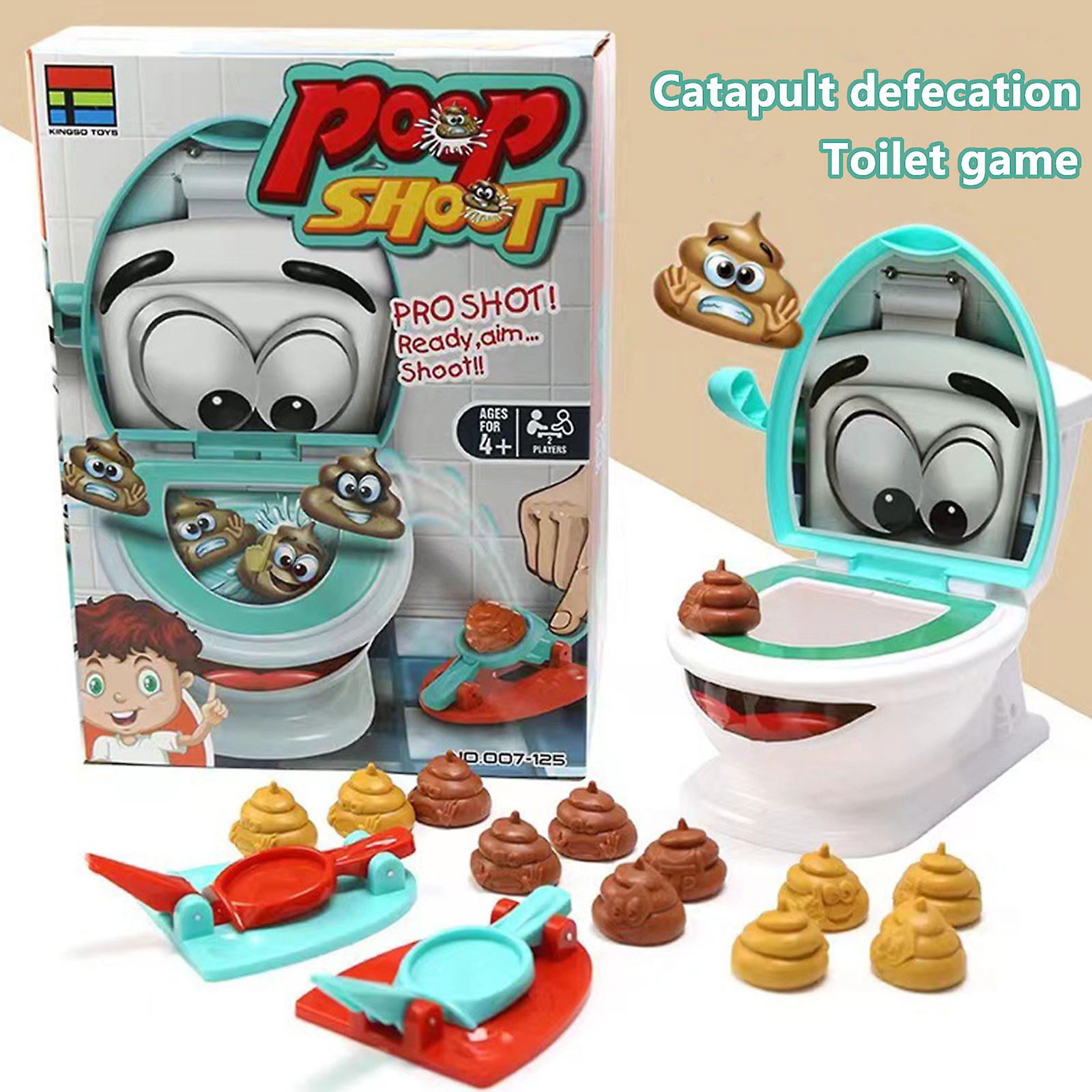 2024 New Funny Poop Shoot Toys Prank Launchers Toys Interactive ...