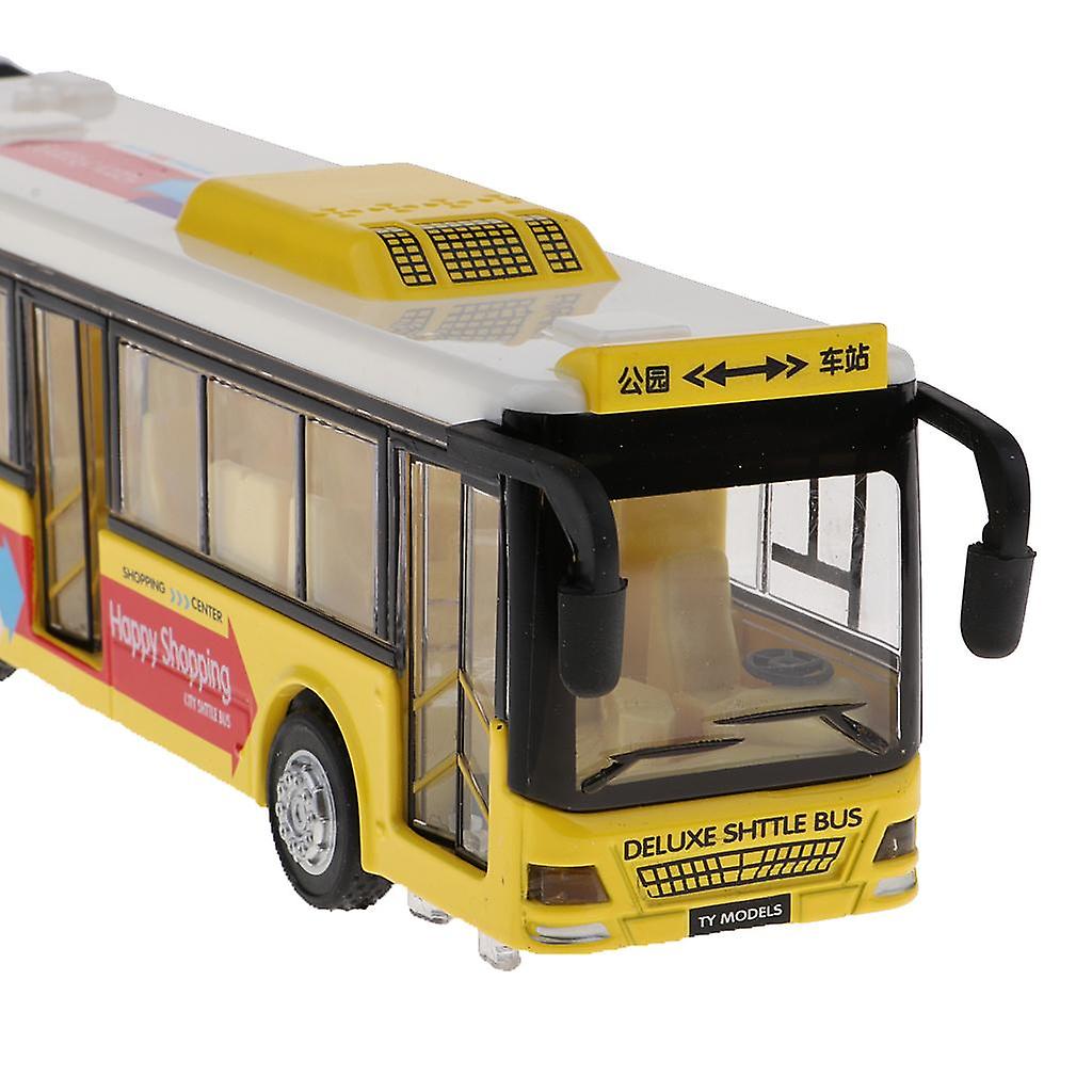 1:50 Scale Alloy Double Bus Car Coach Sightseeing Car Model Vehicle ...