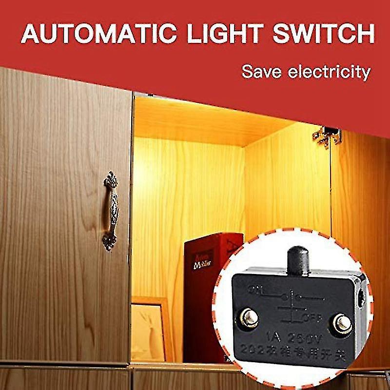 6pcs Door Led Switch For Closet Light,normally Closed Cabinet ...