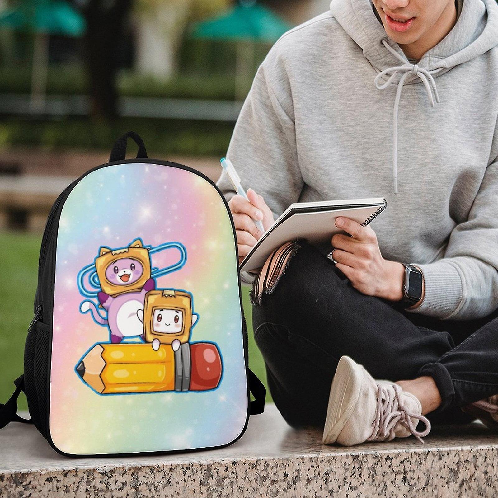 Cat Lanky Box Merch Unisex, Leisure Backpack for Adults,Large Capacity Travel Backpack, Large ...