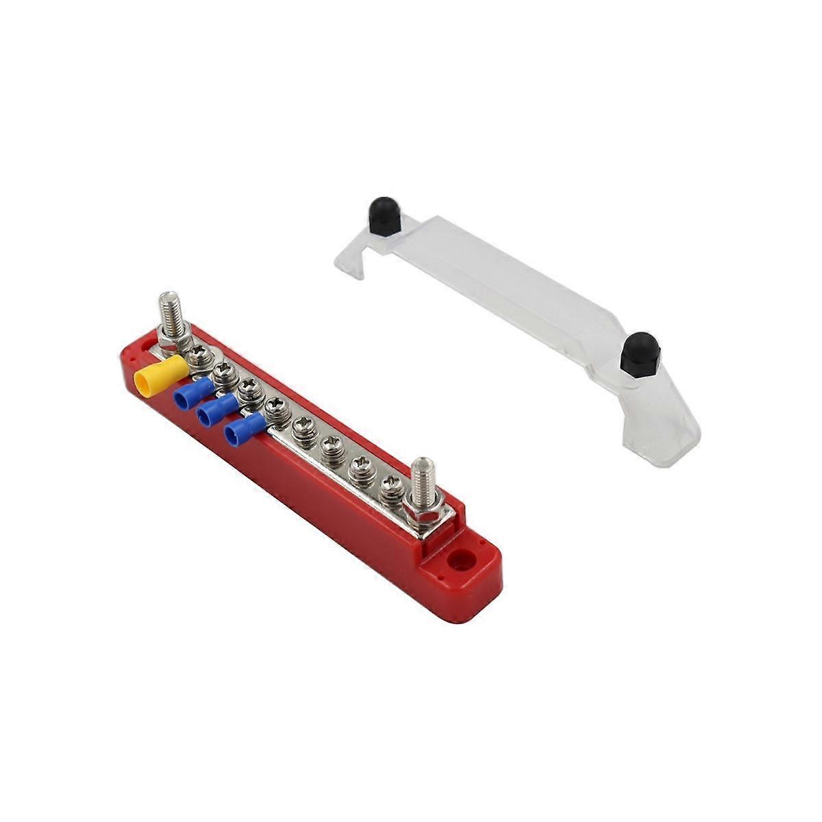 10 Way Screw Terminal Blocks 150A Busbar with Terminals for Vehicle and ...