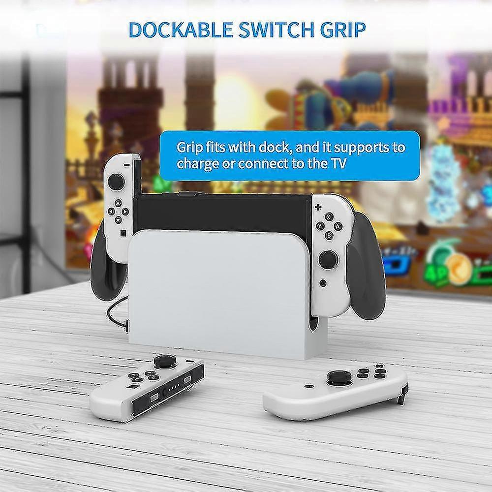Two-in-one Switch Oled Handle With Adjustable Stand, Compatible With ...