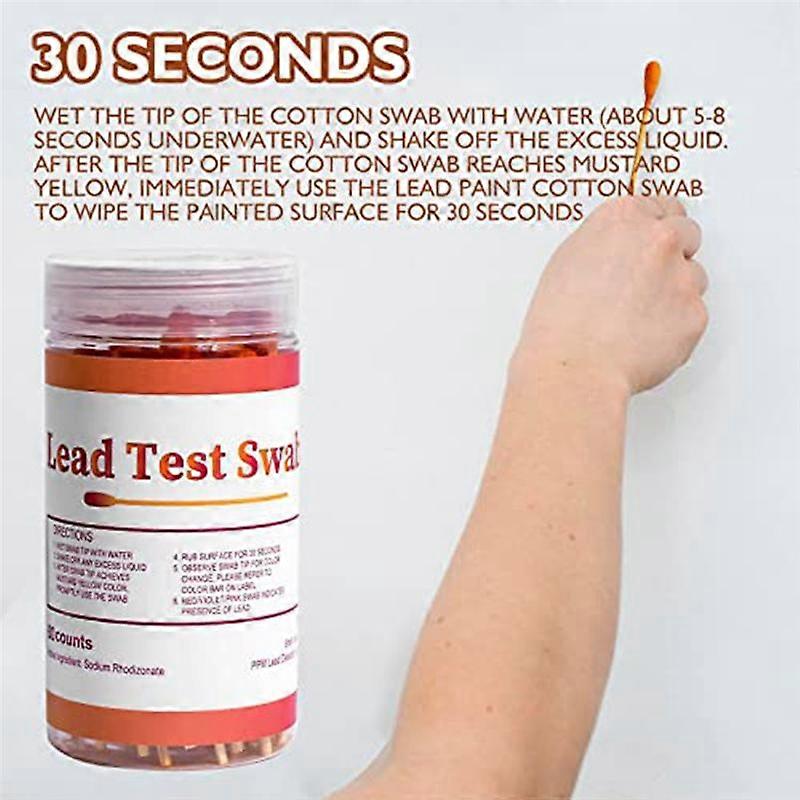 Lead Paint Test Swabs Kit: 60 Pcs Lead Test Kit Swabs lead testing kit ...